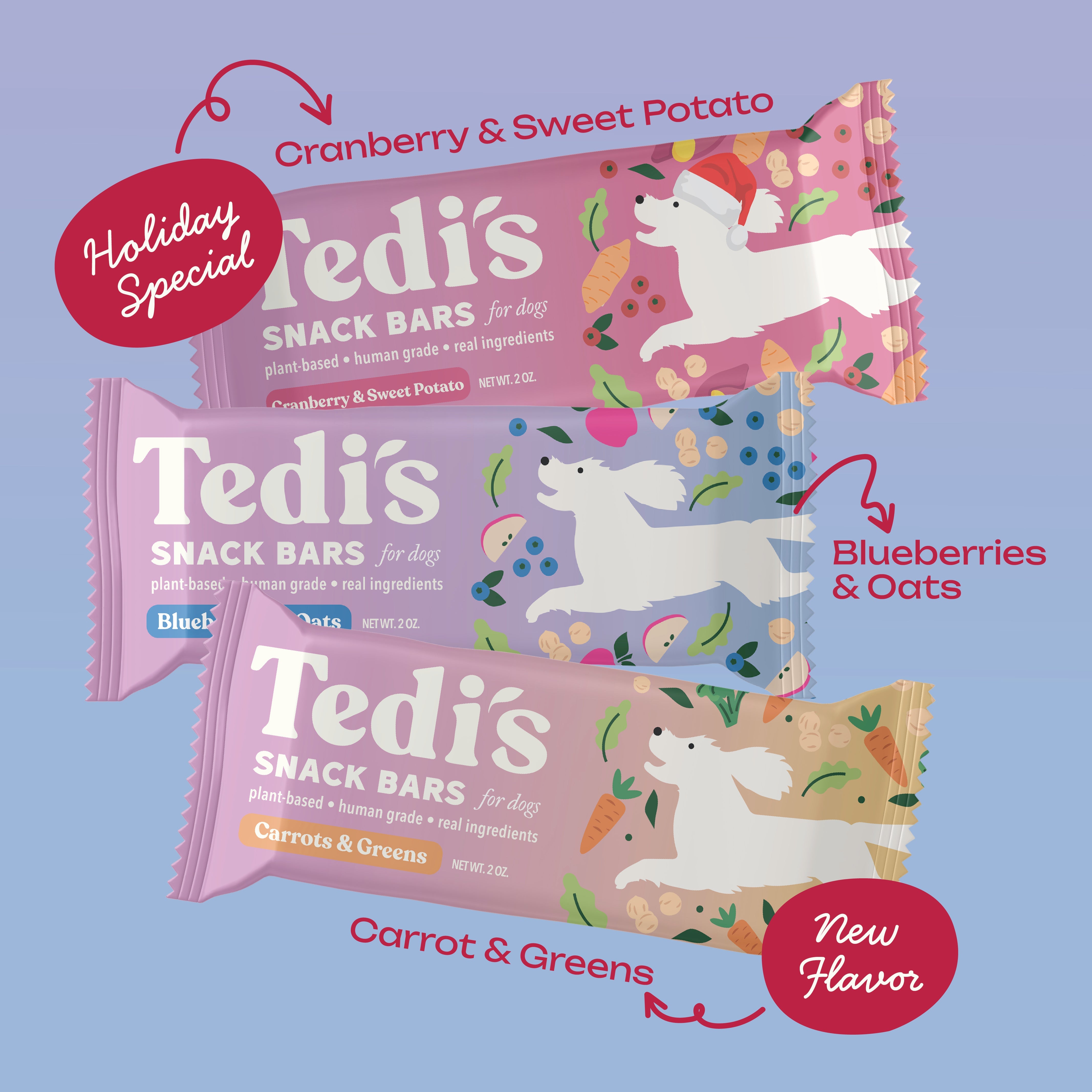 Shop Healthy, Clean-Ingredient Dog Treats | Tedi’s – Tedi's