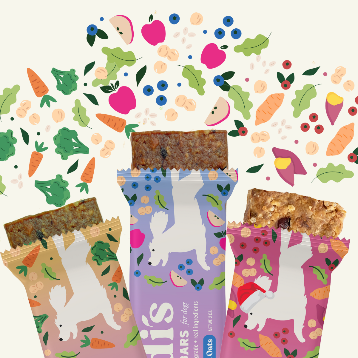 Healthy Snack Bars for Dogs | Tedi’s – Tedi's