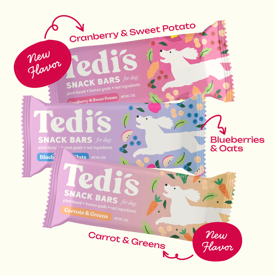 Tedi's | Premium Dog Treats & Snack Bars | Clean Ingredients